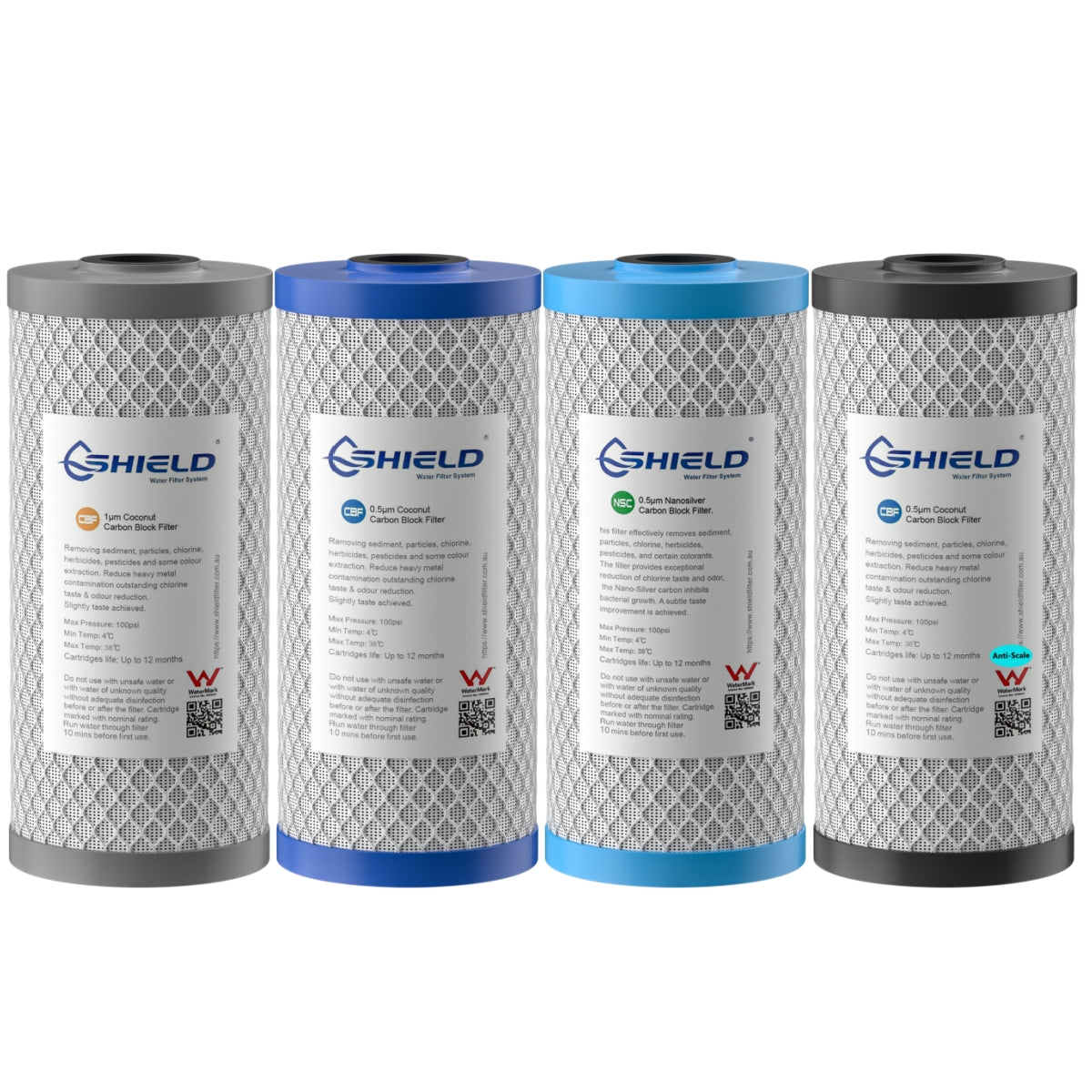 10” x 4.5” Carbon | Shield Water Filter