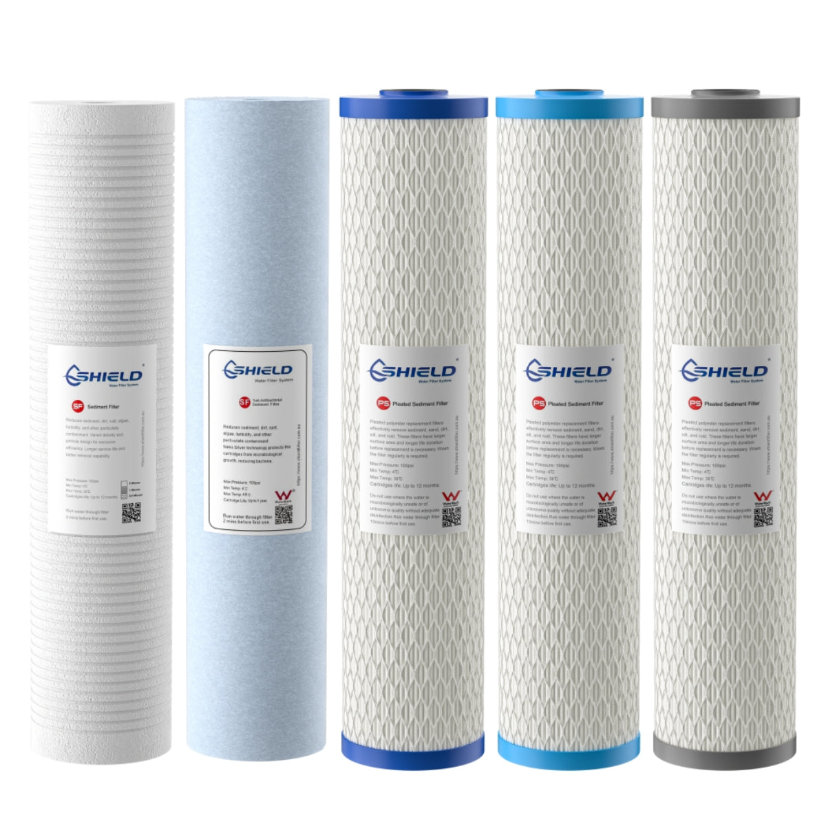 20” x 4.5” Sediment | Shield Water Filter