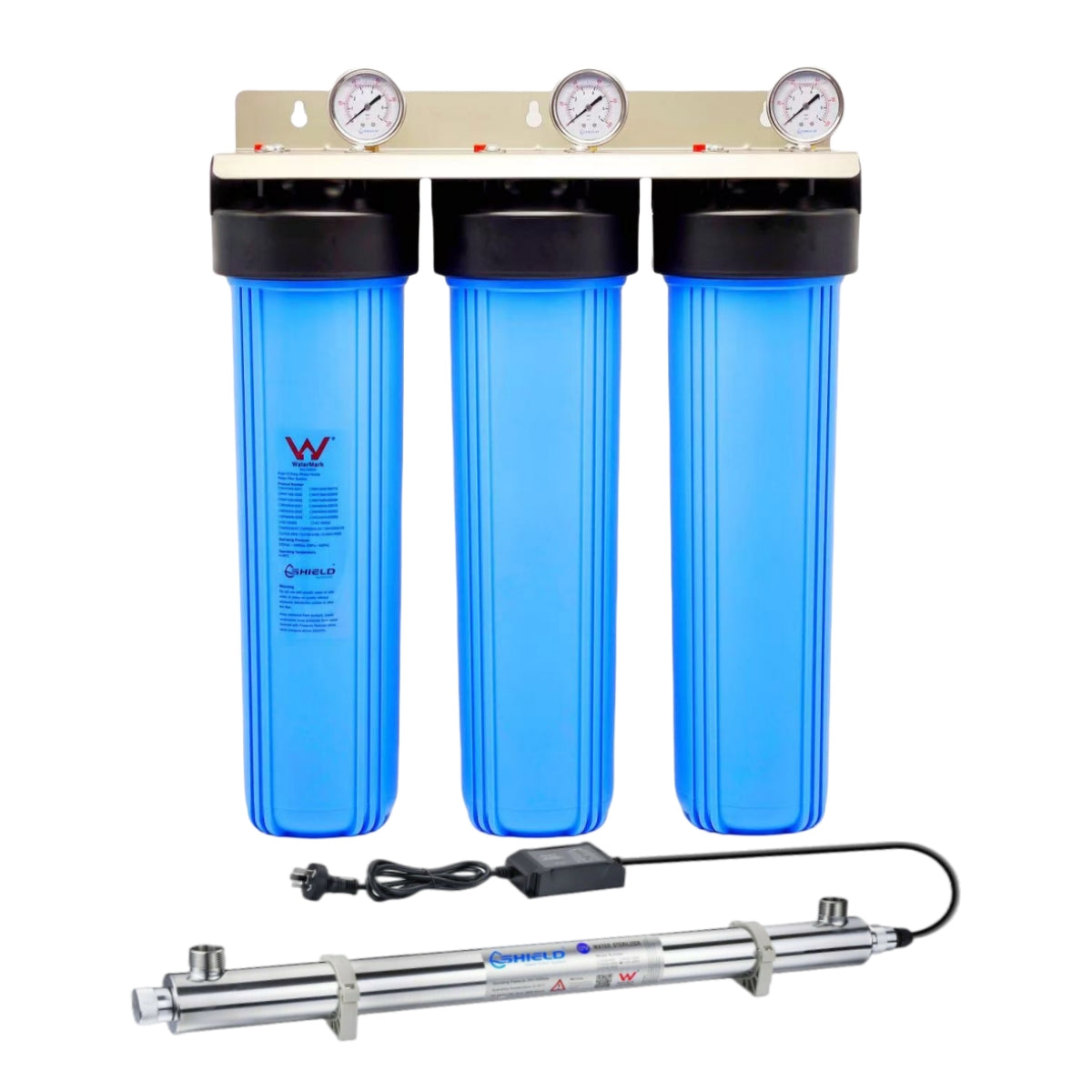 Whole House Filter + UV Sterilizer (Tank Water) | Shield Water Filter