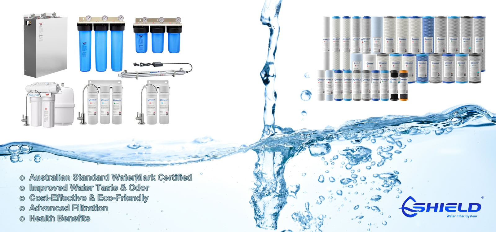 Shield Water Filter | Australian Supplier of RO and UV System