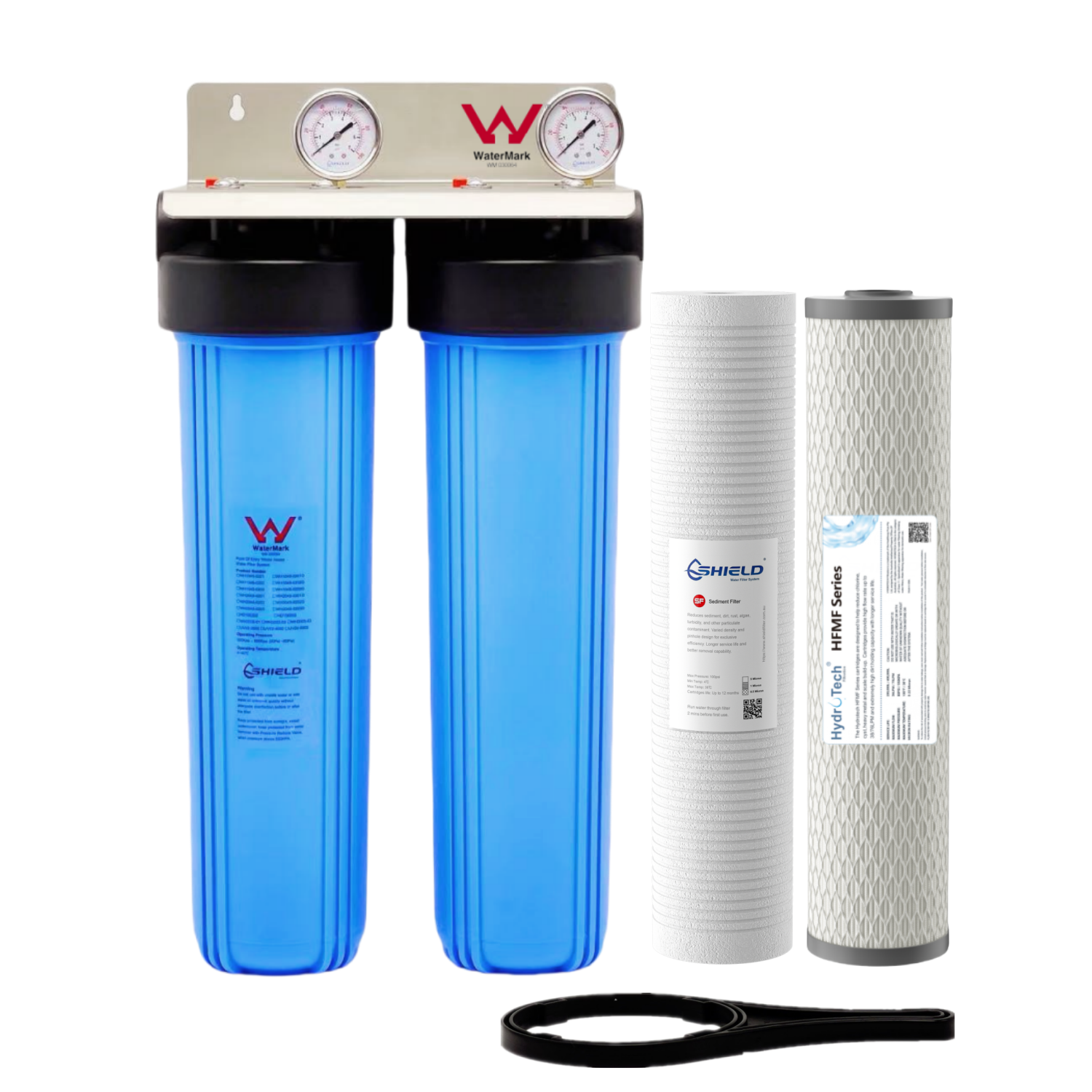 Whole House Water Filter System | Stainless Steel Cover